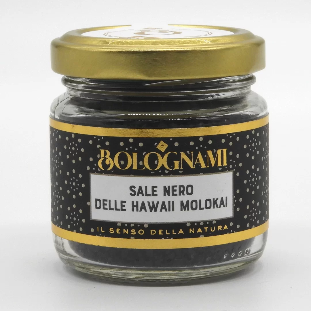 Black Sea Salt From Hawaii Molokai - Bolognami
