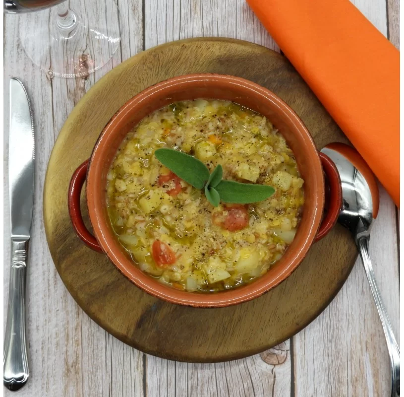 Soup of the Casale Mixture of Cereals and Legumes - Bolognami