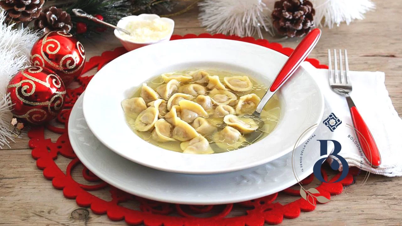 La Tradizione Umbra di Natale Cappelletti in Brodo di Cappone - Bolognami